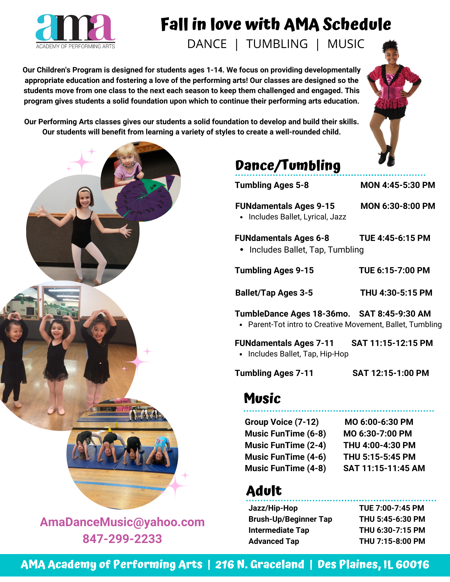 Fall in love with AMA - AMA Classes